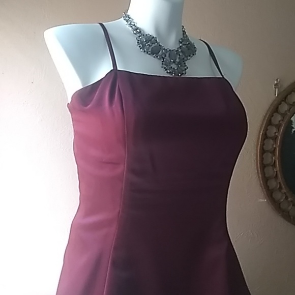 Dresses | Dress Beautiful Maroon Princess Seams Dress | Poshmark